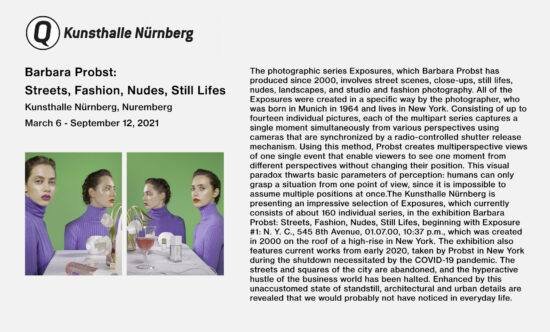 Barbara Probst: Streets, Fashion, Nudes, Still Lifes | Barbara Probst